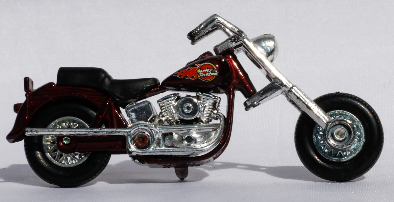 Matchbox Harley Davidson and Honda diecast motorcycles