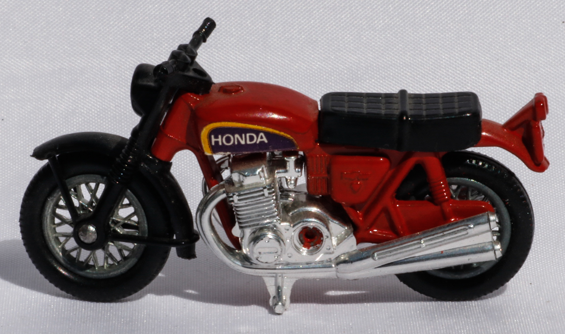 Matchbox Harley Davidson and Honda diecast motorcycles