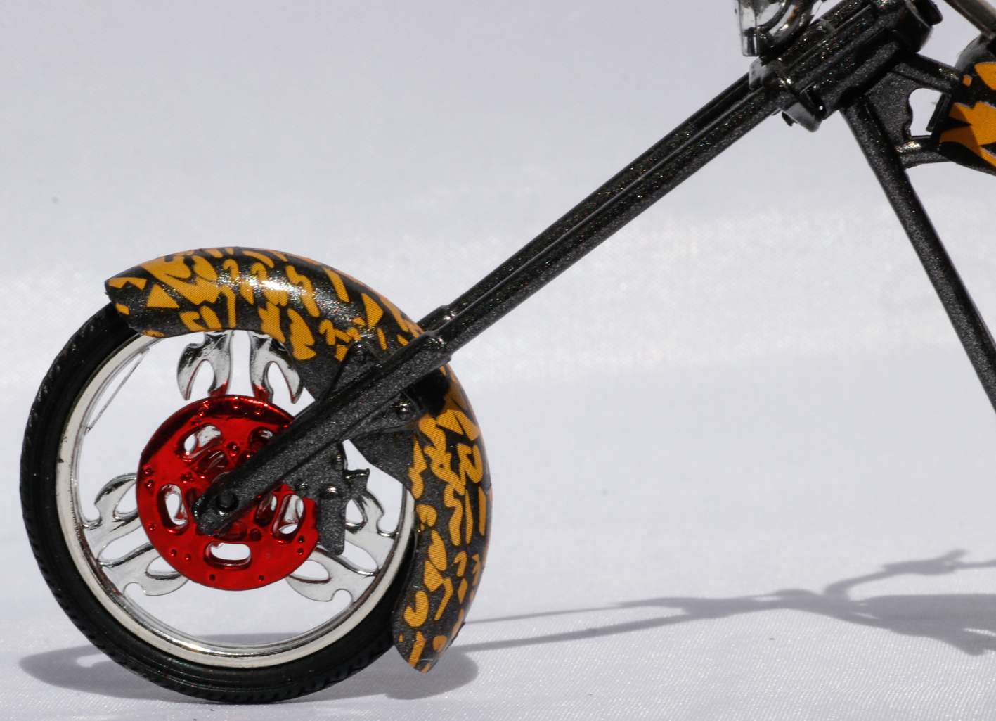 Saico 1:18 scale choppers and race replica motorcycles.